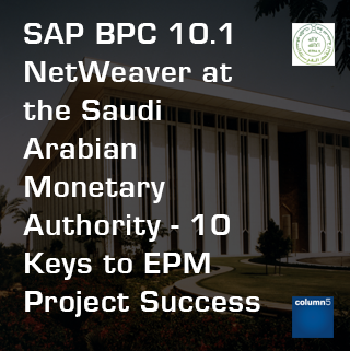 SAP BPC 10.1 NetWeaver at the Saudi Arabian Monetary Authority - 10 ...